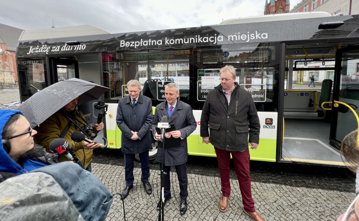 Od 1 marca komunikacja miejska w Raciborzu bezpłatna
